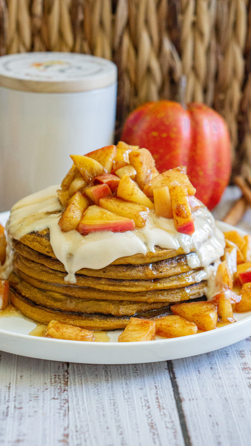 Pumpkin Spice Pancakes (GF) – MrsSlimOnPlants